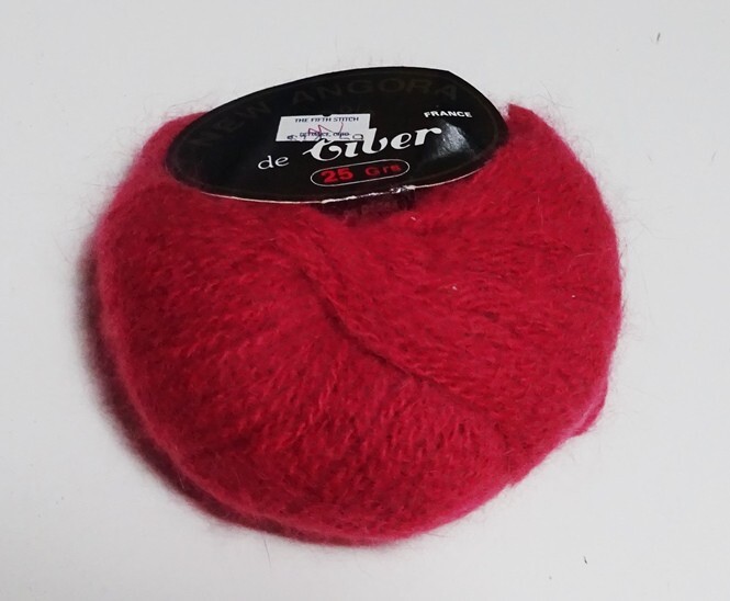 Vintage de TIBER New Angora 50% 25 gr. Dark Pink # C939 Yarn New ...