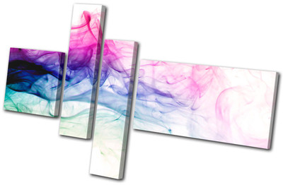 Abstract Cool Smoke Design MULTI TOILE murale ART Photo Print | eBay