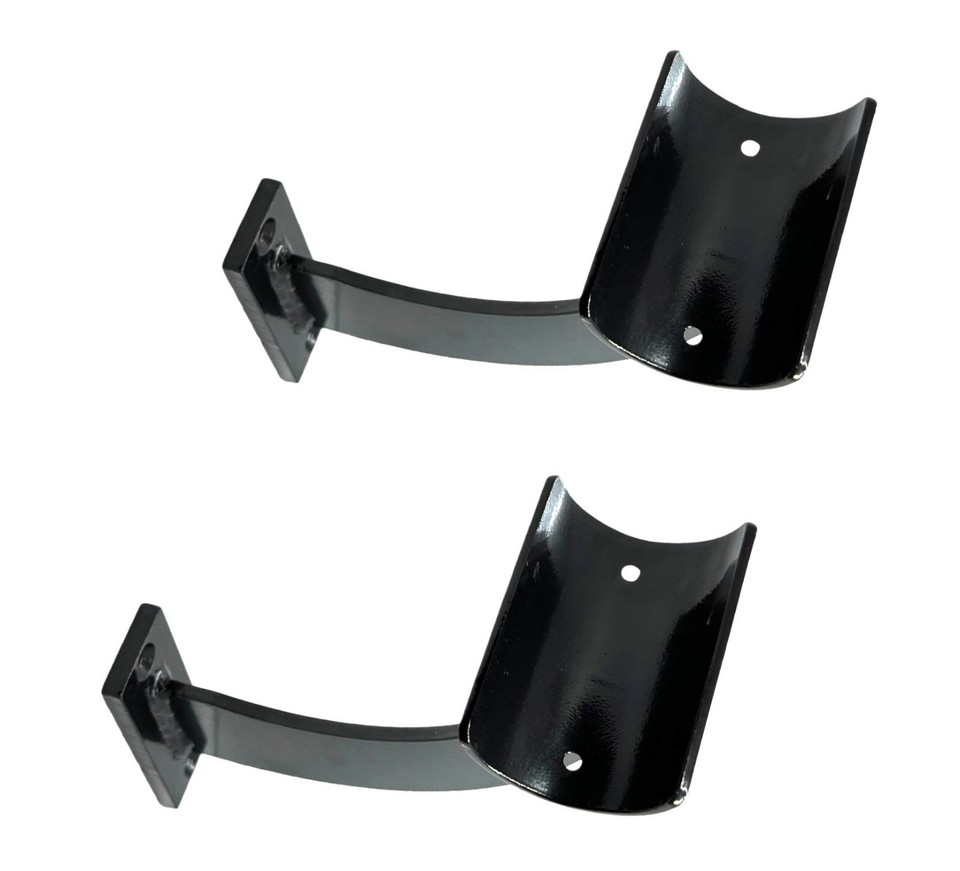 Pair Open Ballet Wall Mounted Brackets Fits 1.5"~ 2" Ballet Barr Bars ...