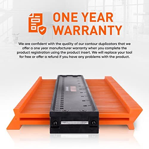 2 Pack Contour Gauge Profile Tool Irregular Shape Copy Tool with Lock ...