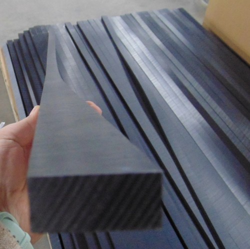 UHMW Polyethylene Bar - 5/8" x 1-3/8" x 8' - Bar Stock, Wear Strip ...