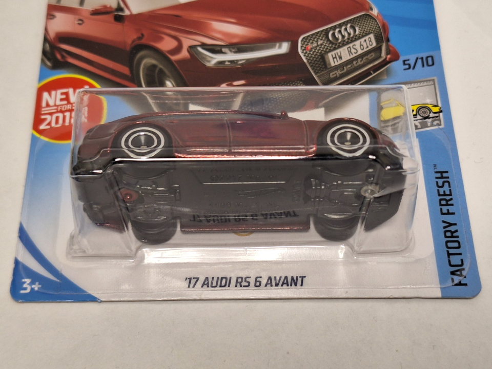 READ - 2018 Hot Wheels Super Treasure Hunt 17 2017 Audi RS 6 Avant Car ...