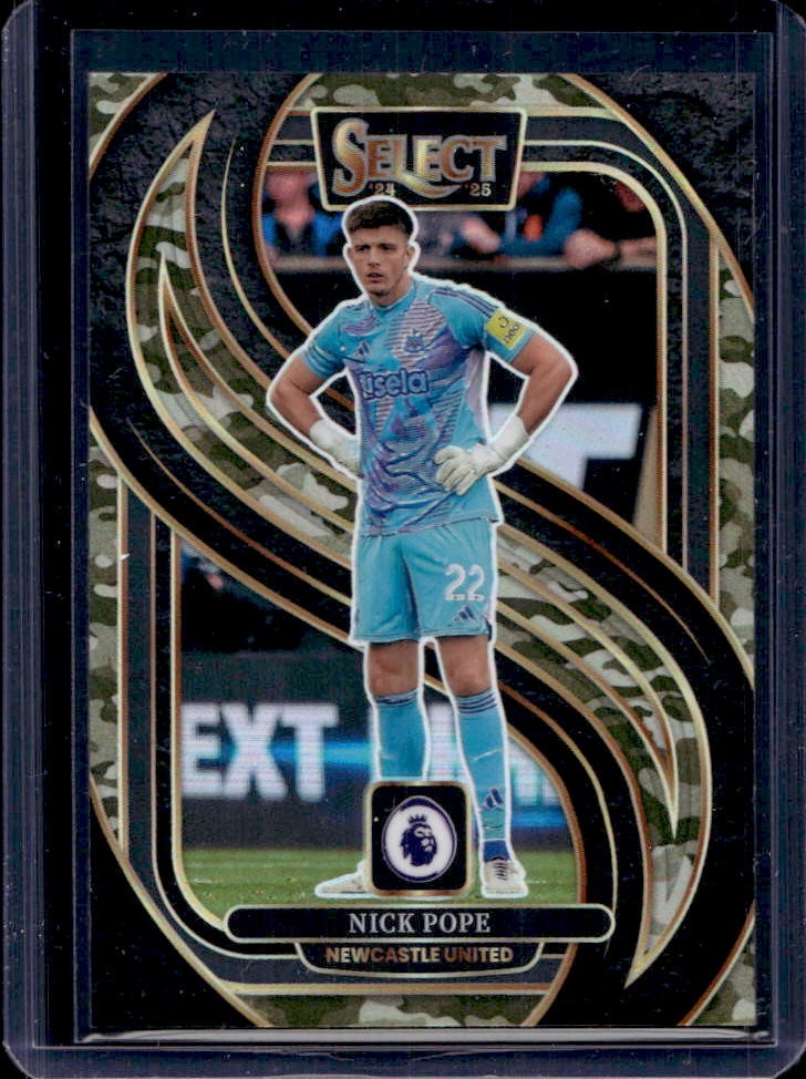 Nick Pope 2024 Select Premier League #190 Mezzanine Green /5 Price ...