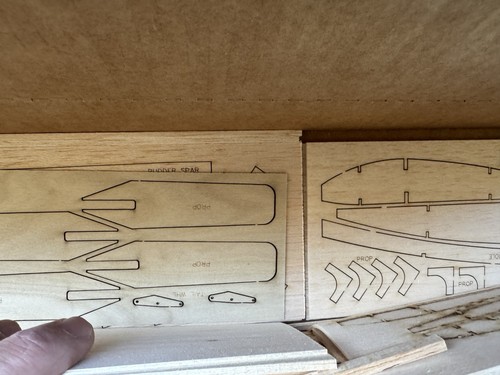 Dare Design AD-1 SKYRAIDER Balsa Airplane Kit 30" Wingspan. Laser Cut ...