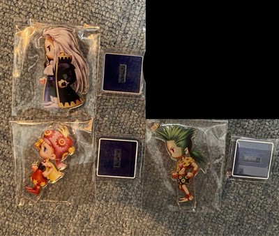 Final Fantasy 6 Mini Acrylic Stand Setzer Gau Relm Collectible Figures ...