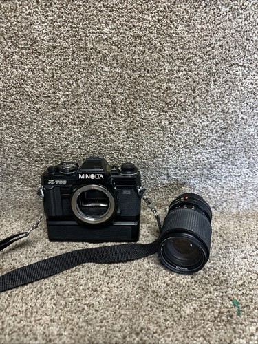 Minolta X-700 35mm Camera Auto Winder & Lens 35-105mm Great Condition ...