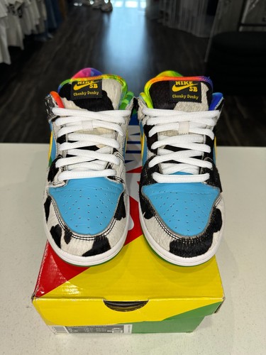 Size 6 - Nike Ben & Jerry's x Dunk SB Special Ice Cream Box Low Chunky ...
