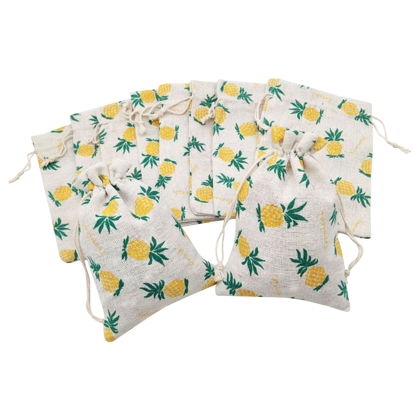 Party Favor Gift Packing Drawstring Bag Wedding Portable Pineapple ...