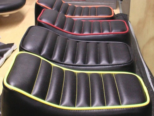 mini- bike seat 12 x 7 Multiple trim colors available | eBay