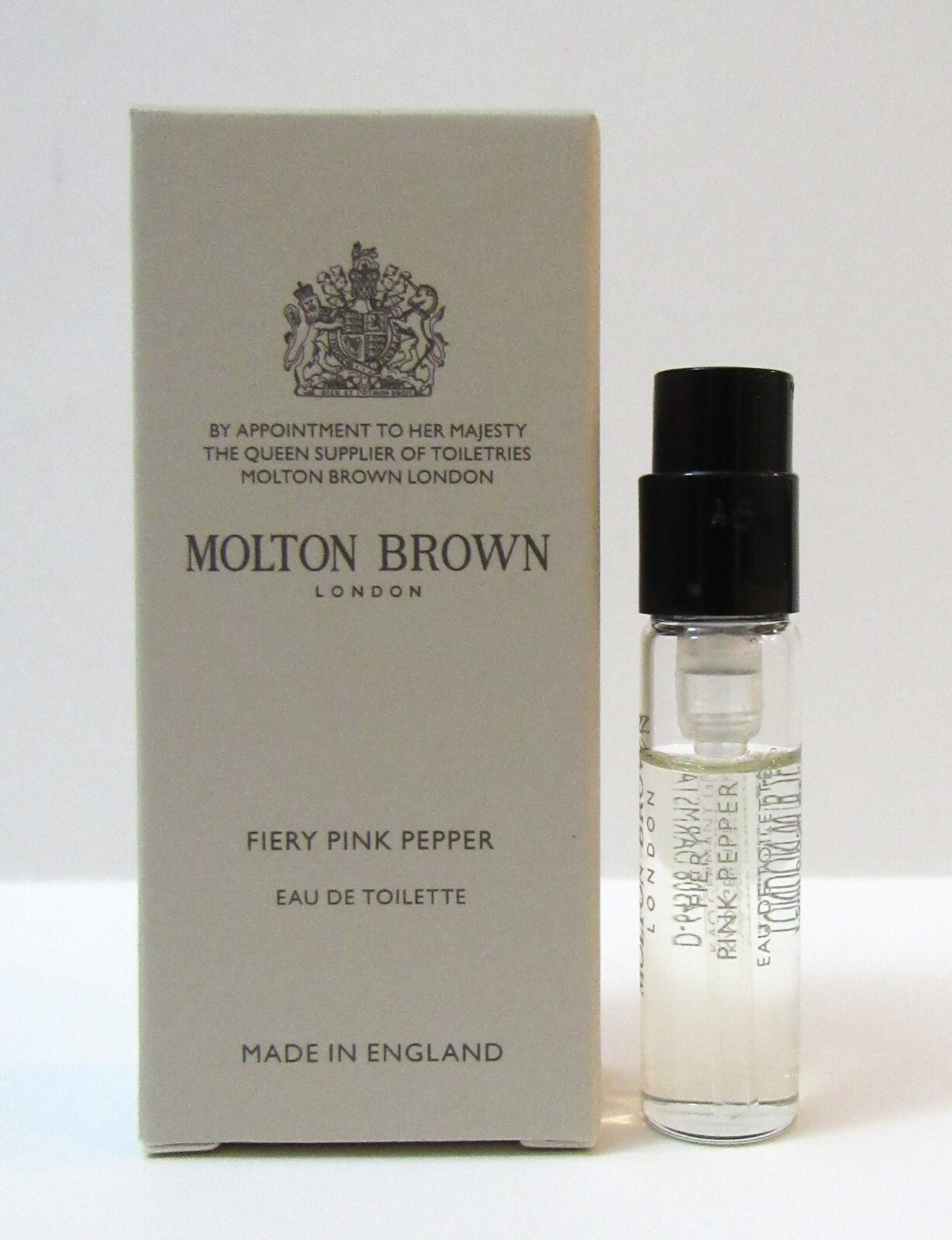 Molton Brown Frangrance 1.5ml Vial, Bath & Shower Gel 30ml For Men ...