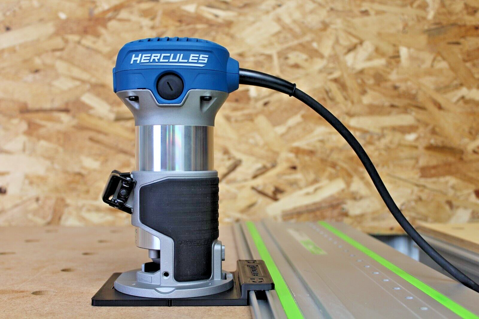 Track Saw Guide Rail Adapter for Harbor Freight 1/4" Hercules Router | eBay