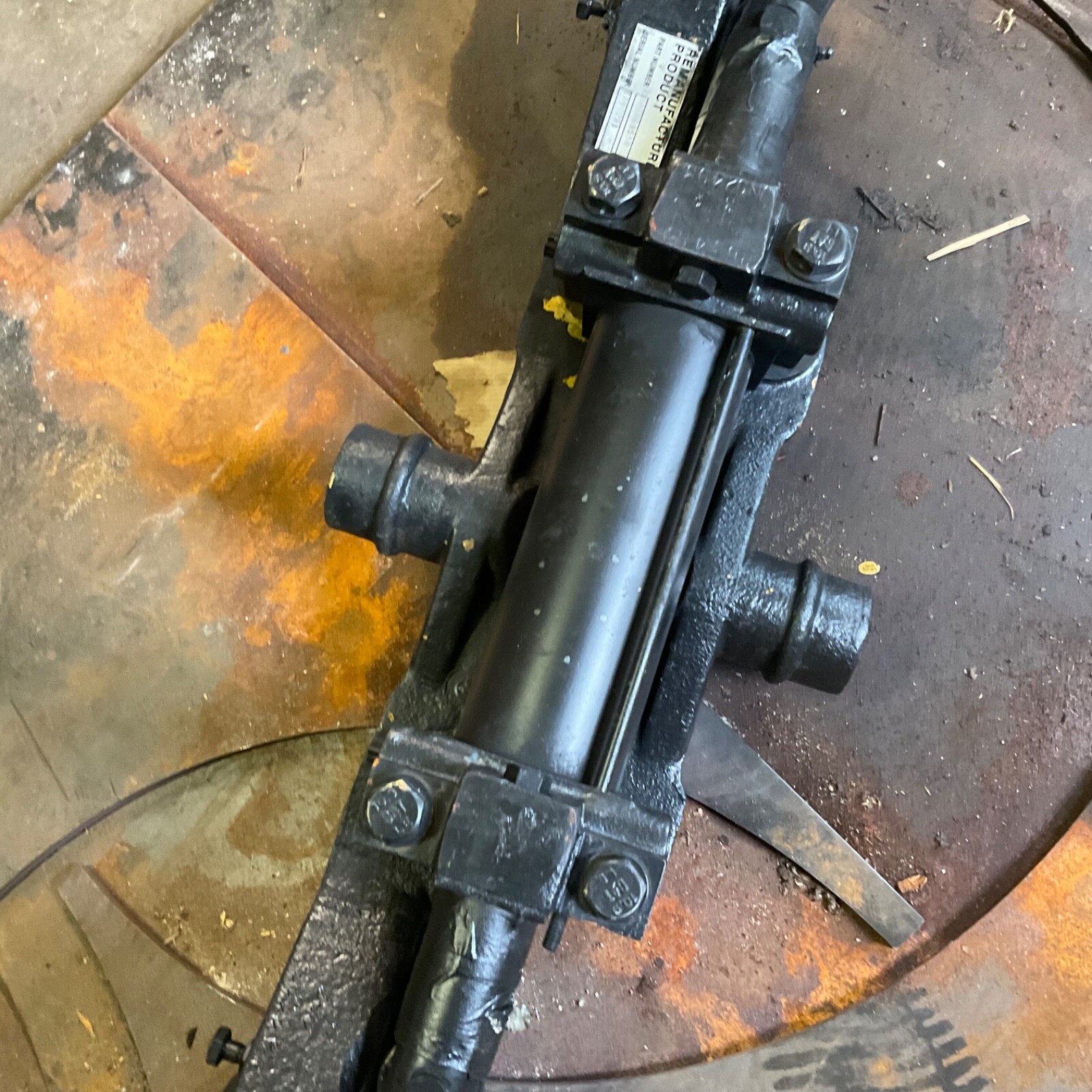 CAT Caterpillar 0096R6955R REAR STEER AXLE M50D FORK LIFT TRUCK ...