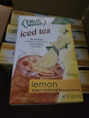 True Lemon Iced Tea, 6 Ct 8 Pack NEW | eBay
