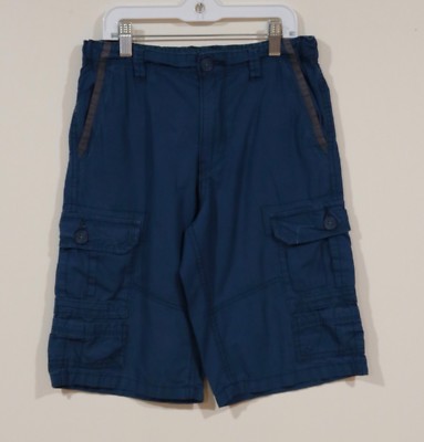Generra Boys Size 12 Blue Adjustable Waist Cargo Shorts | eBay