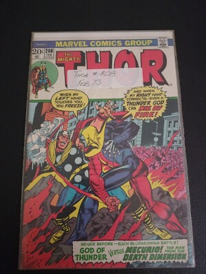 The Mighty Thor #208 (Marvel Comics February 1973) | eBay