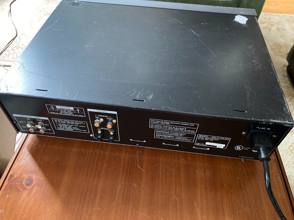 Sony PCM-R300 Professional DAT Recorder – Low Hours - Remote Included ...