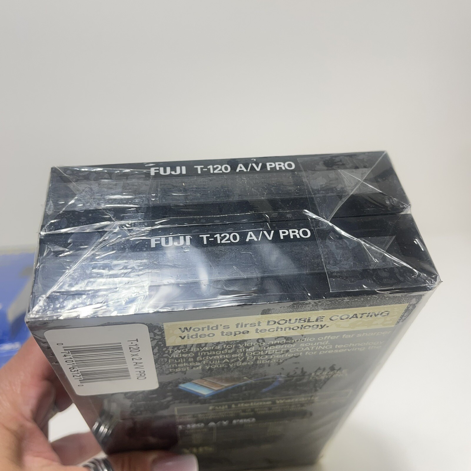 4 Fuji A/V Pro VHS Super HG Library T-120 Double Coating Blank VHS ...