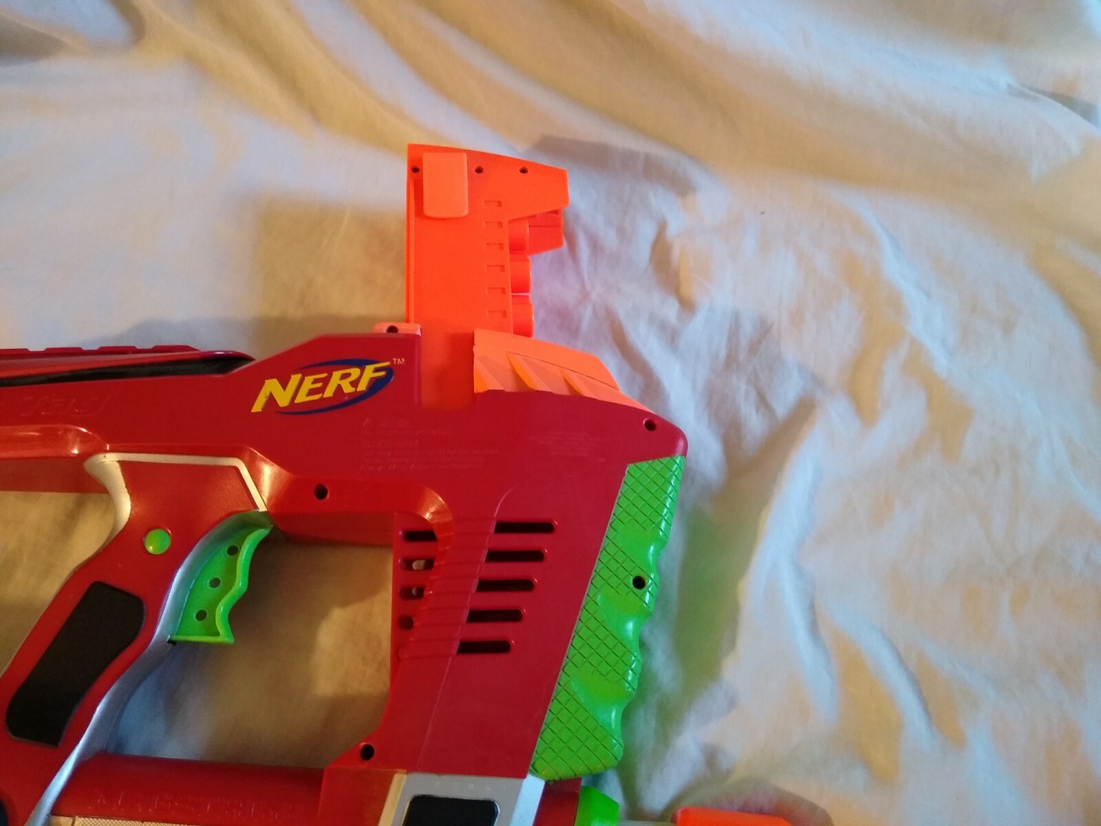 Nerf Magstrike Rapid fire pump action Gun Toy w/Clip TESTED Works | eBay