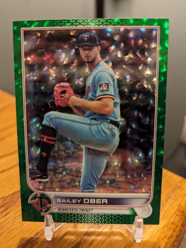 2022 Topps Series 2 - Bailey Ober #590 Green Foilboard /499 for sale online | eBay