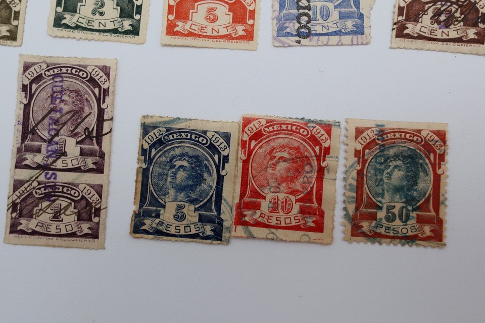MEXICO REVENUE SHORT SET R333-R344 | eBay