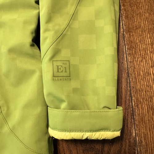 REI Women’s Elements E1 Rain Ski Snowboard Jacket Size Large Green | eBay