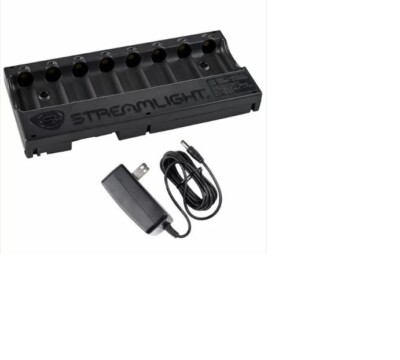 Streamlight 20221 Bank Charger, Charges 8pcs SL-B26 Battery with 120Vac ...