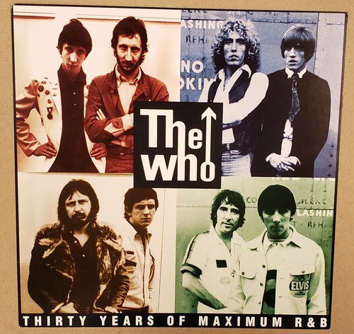 The Who Thirty Years of Maximum R&B 1994 DOUBLE-SIDED CARDBOARD POSTER ...