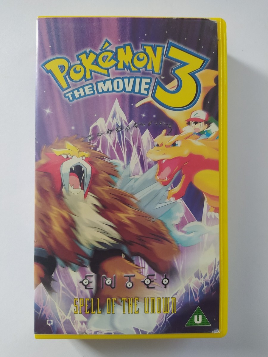 Pokemon 3 Filmen Vhs