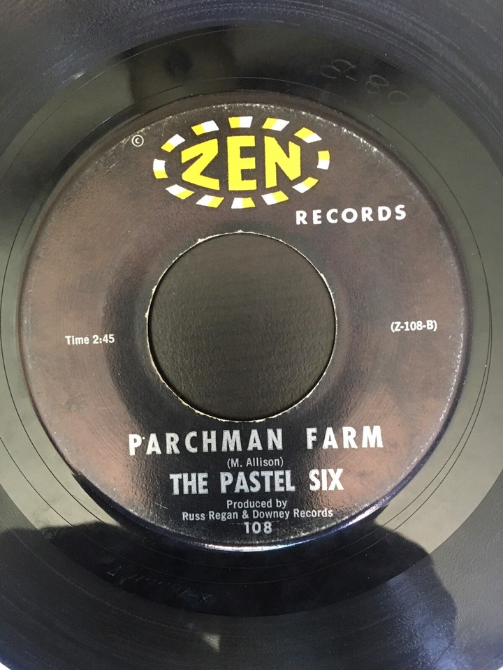 PASTEL SIX - CINNAMON CINDER (Z102) & THE MILKSHAKE (Z108) ZEN RECORDS ...
