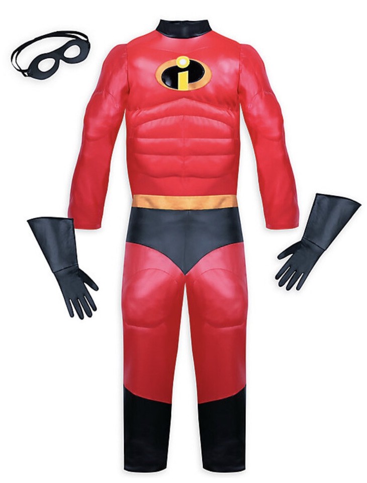 DISNEY Store MR. INCREDIBLE Costume Incredibles 2 Movie Size XL XXL ...