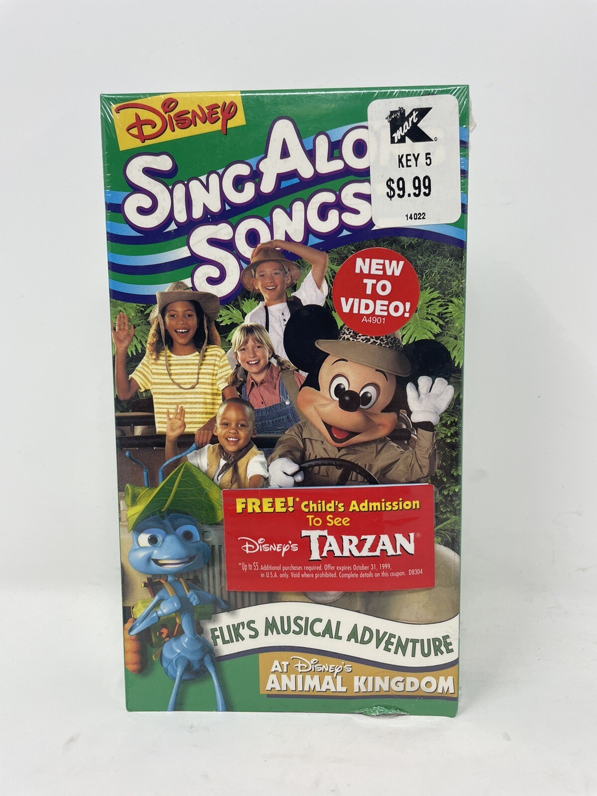 Disneys Sing Along Songs - Fliks Musical Adventure (VHS, 1999 ...