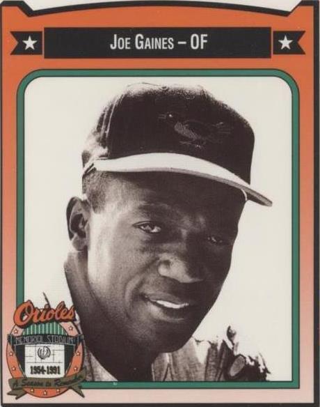 1991 All-Time Baltimore Orioles Team Issue - Joe Gaines #148 for sale ...