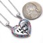 Multicolor Best Friend Forever BFF I Love You Heart Pendant Necklace ...