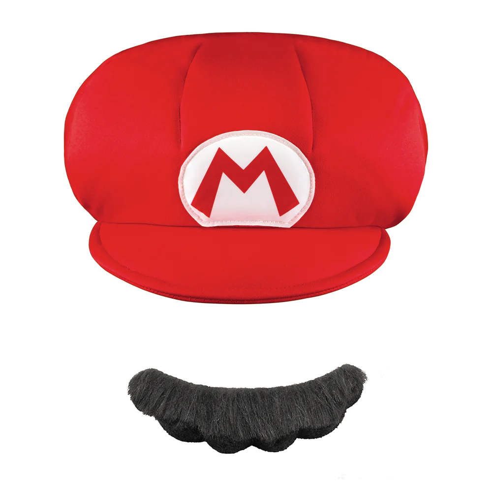 Mario Mustache Character