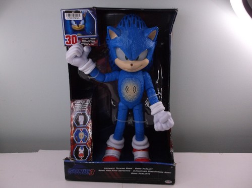 Sonic The Hedgehog 3 Ultimate Talking Sonic (Damaged Box & Missing Nose ...
