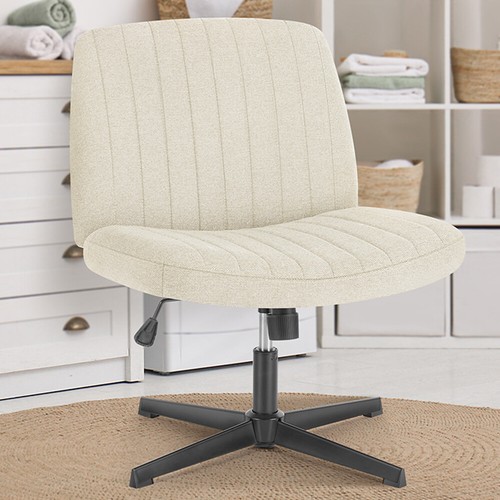 Armless Fabric chair, Swivel Height-adjustable Office Chair, without ...