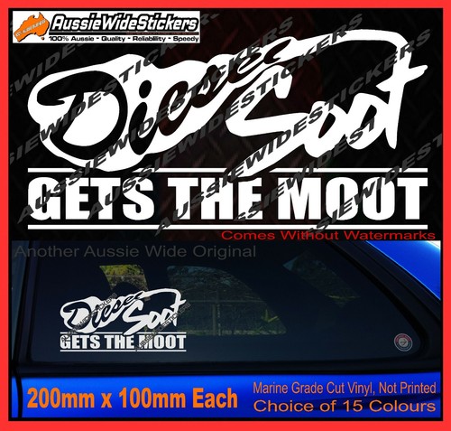 Diesel Soot Gets The Moot Sticker for Diesel Patrol Hilux Navara GQ GU ...