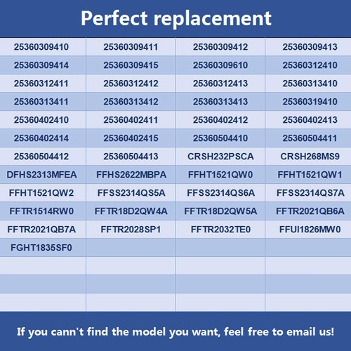242077702, FDQC18EL4F, 242077705 Evaporator Fan Motor (OEM), 5304514392 ...