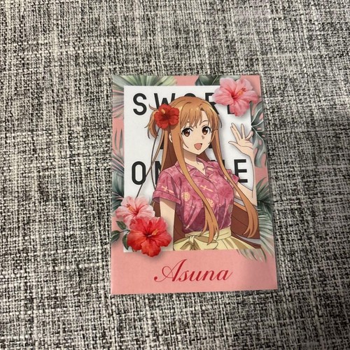 Sword Art Online Asuna Trading Photo Card Animega Sofmap Used Japan ...