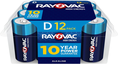 High Energy D Batteries (12 Pack), Alkaline D Cell Batteries | eBay