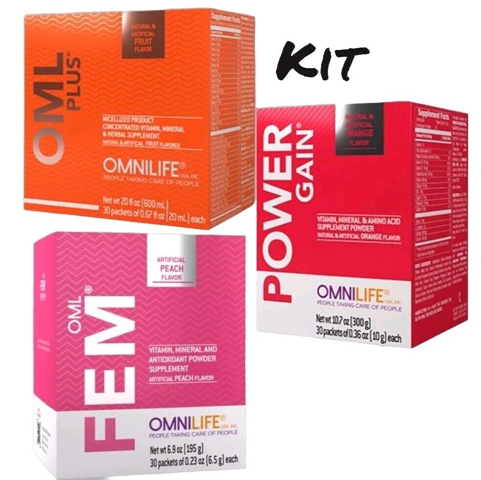 omnilife natural products power gain fem care coffee all new | eBay