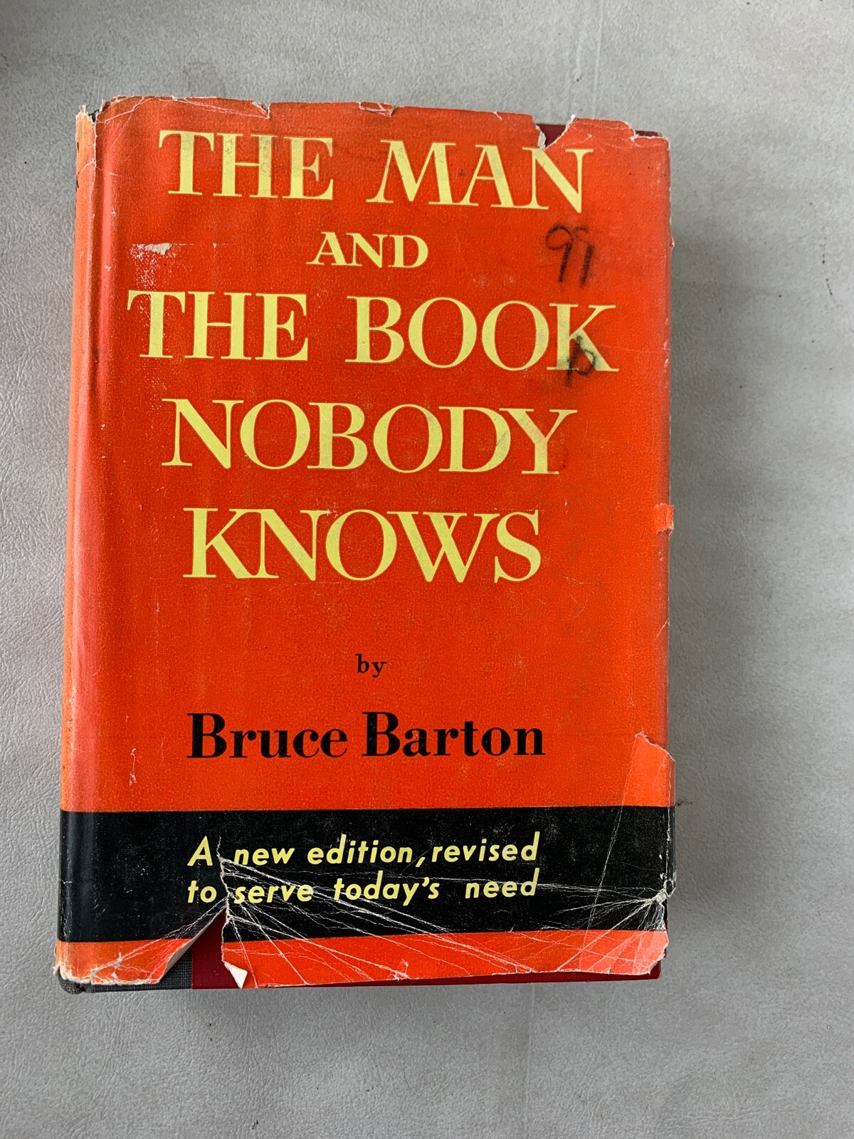 The Man and the Book Nobody Knows ByBruce Barton 1956 | eBay