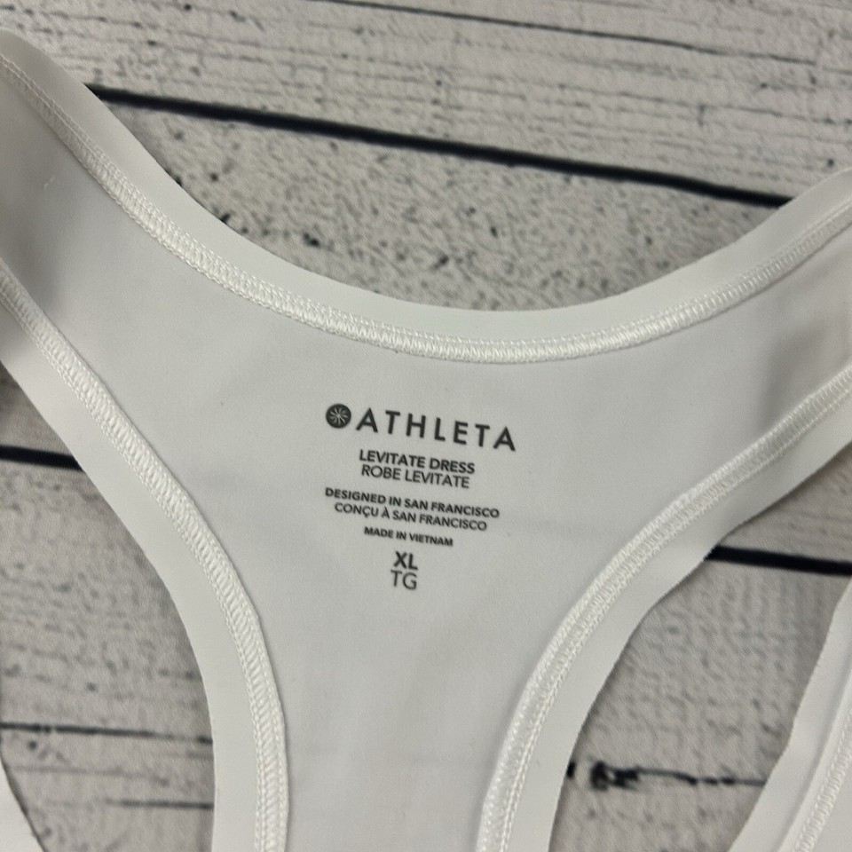 Athleta Levitate Dress Women's XL White | eBay