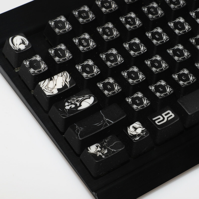 Games NieR:Automata Keycap Set Backlit Keycaps f/Mechanical Keyboard ...