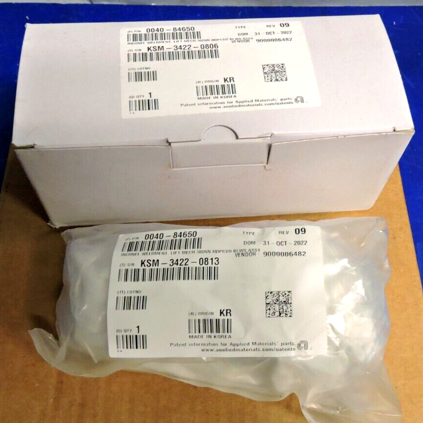 NEW AMAT 0040-84650 Bellows Wafer Lift 300mm | Grelly UK