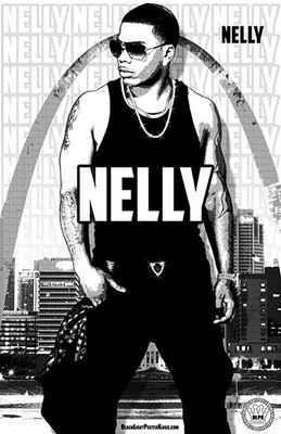 NELLY 11x17 "Black Light" Poster | eBay