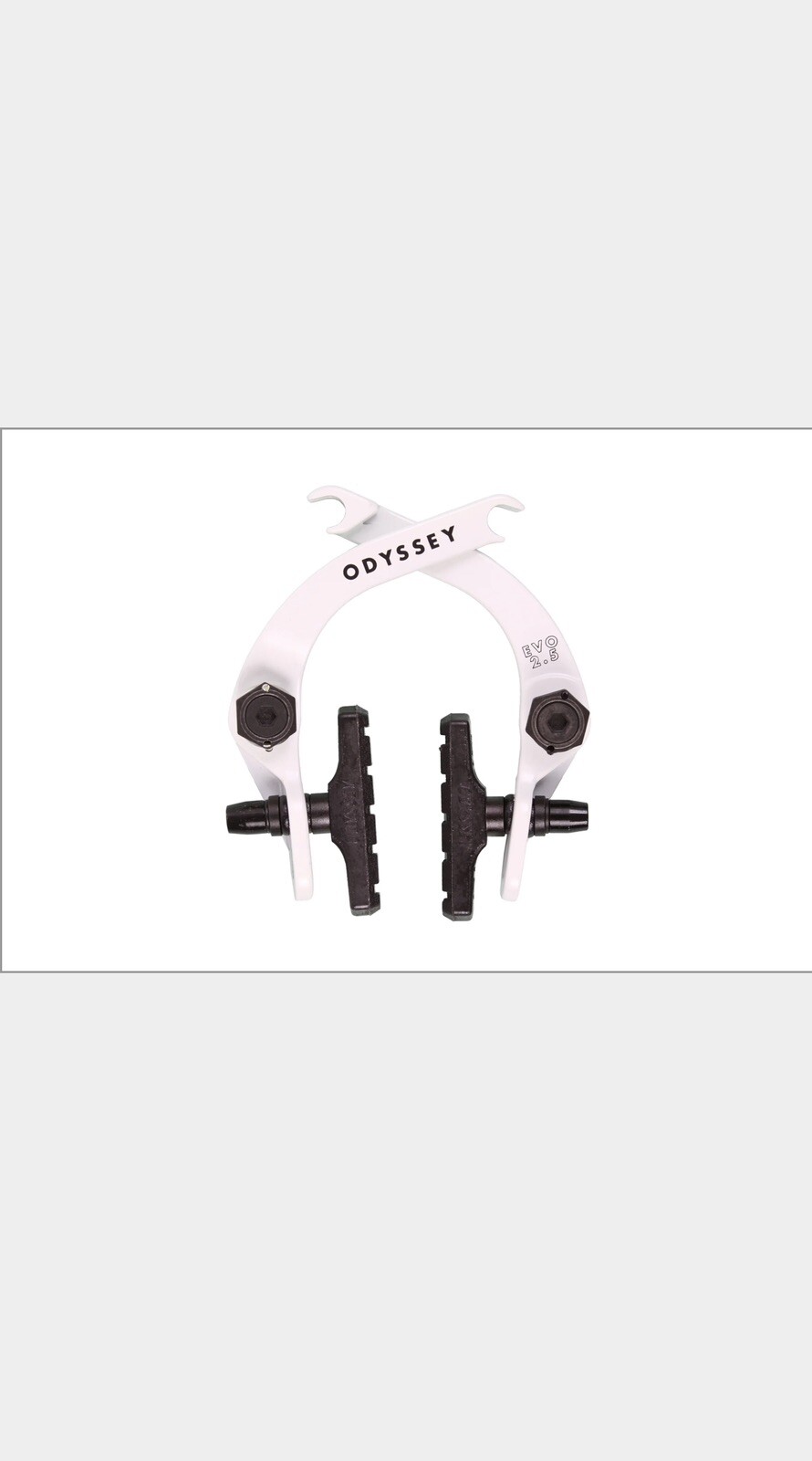 ODYSSEY EVO 2.5 BRAKE White BMX Bike Brakes Evo 2.5 Cult Primo BMX Bike ...