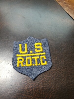 Vintage College University U.S. ROTC Patch | eBay