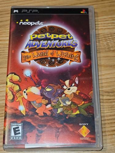 Neopets Petpet Adventures The Wand of Wishing Pet Sony PSP 2006 ...
