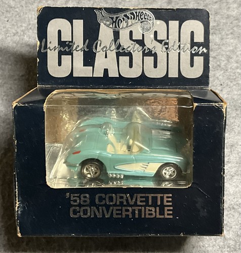1993 Hot Wheels Classic ‘58 Corvette Convertible | eBay